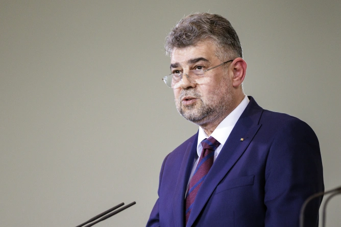 Cancelarul german, Olaf Scholz, i-a oferit premierului Marcel Ciolacu o ...