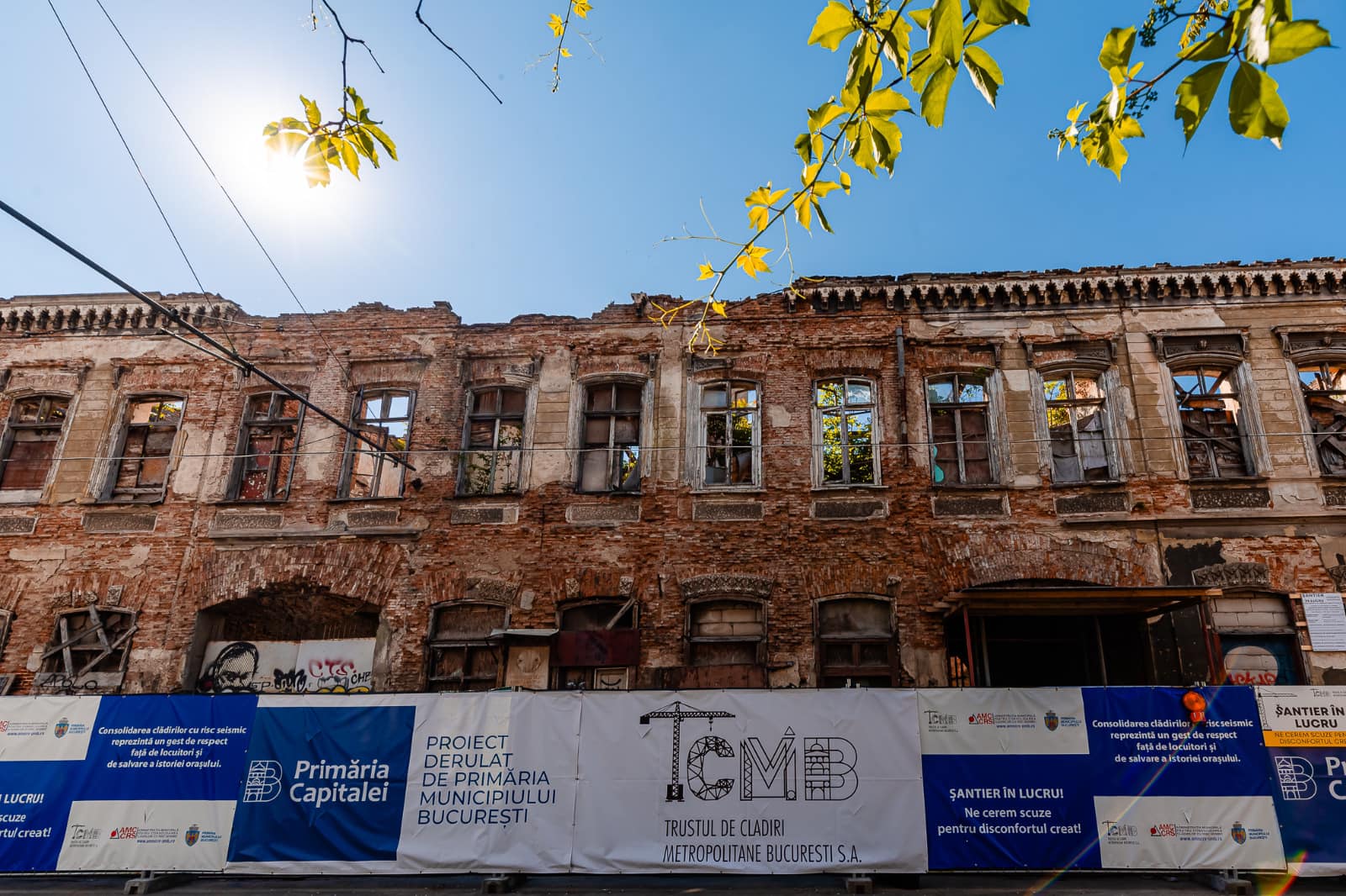 Nicușor Dan a anunțat începerea lucrărilor de punere în siguranță a ...