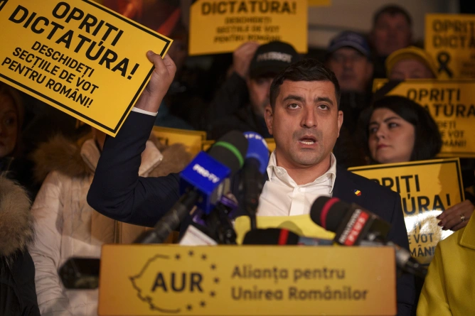 George Simion, liderul AUR, intenționează să organizeze un miting cu un ...