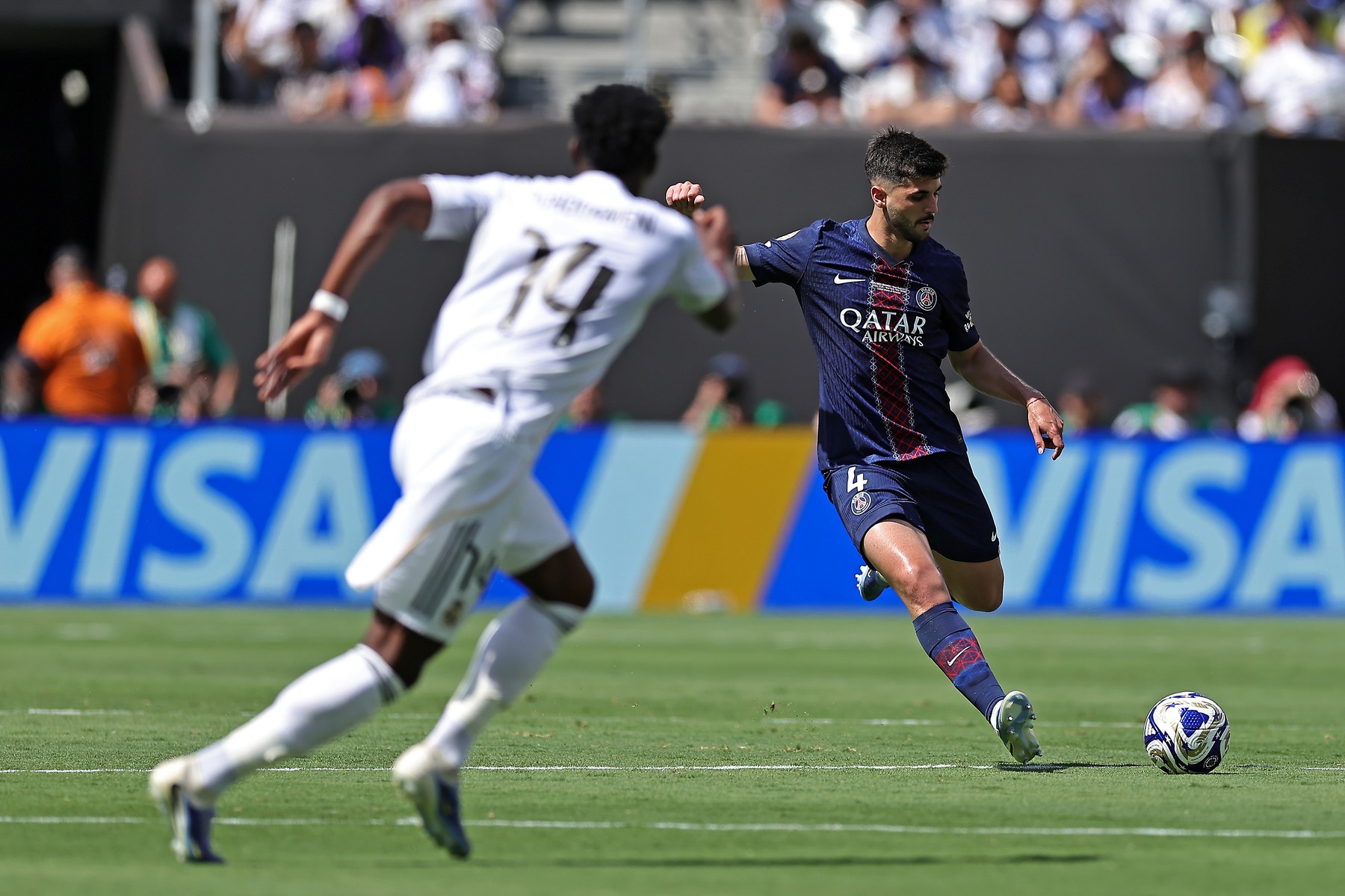 Le PSG s'est imposé 4-0 contre le Real Madrid en demi-finale et s'est ...