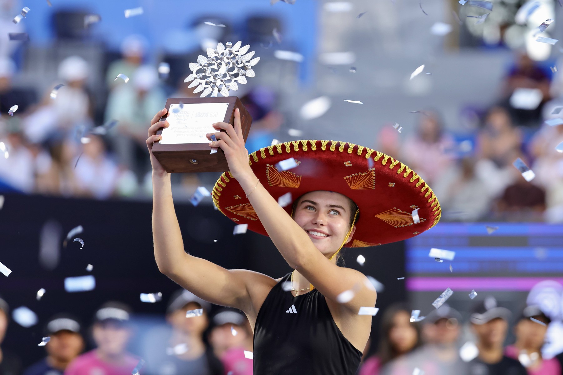 At just 17 years old, American Iva Jovic won the WTA tournament in ...