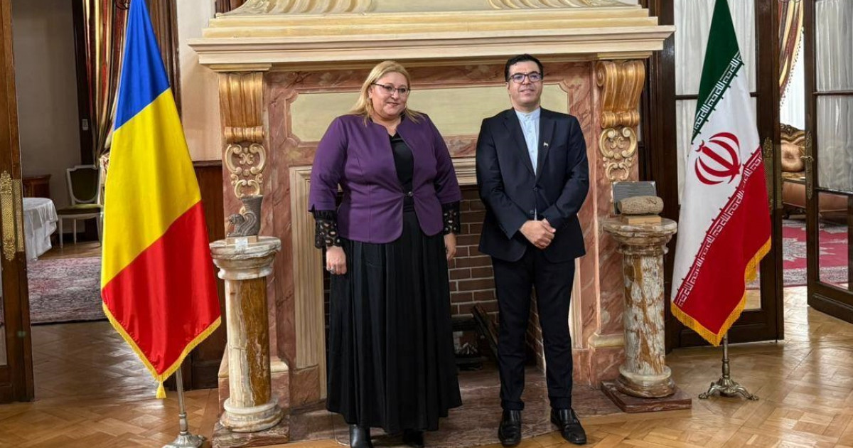 Diana Șoșoacă meets with the representative of the Iranian Embassy