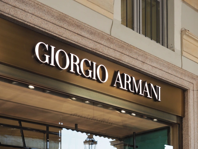 Giuseppe Marsocci, the deputy general director of the Armani Group ...