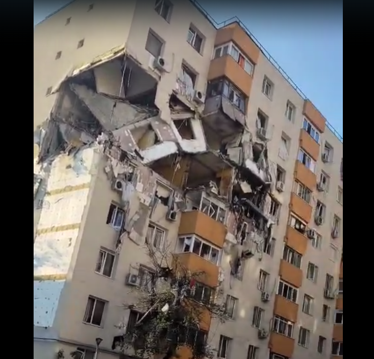 Die Explosion des Blocks in Rahova soll durch eine Wohnungskesselanlage ...