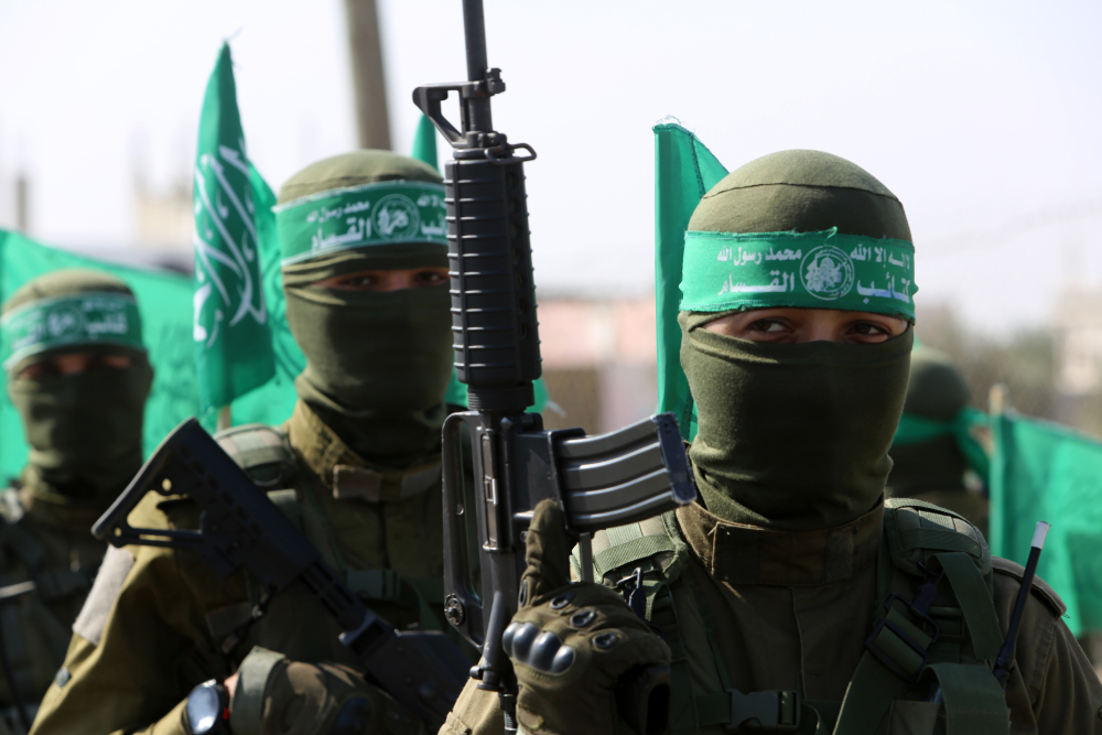 Az Ezzedin al-Qassam Brigád, a Hamas fegyveres szárnya bejelentette egy ...