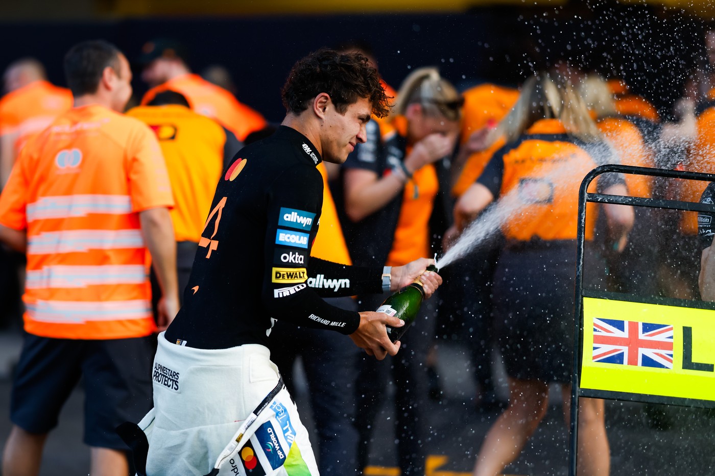 Lando Norris se ha convertido en líder en la clasificación de pilotos ...