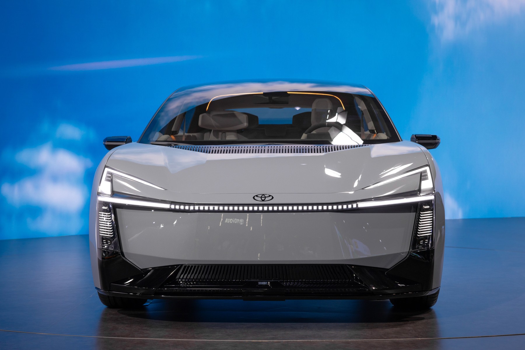 Toyota unveiled an electric prototype of the Corolla model in Tokyo ...