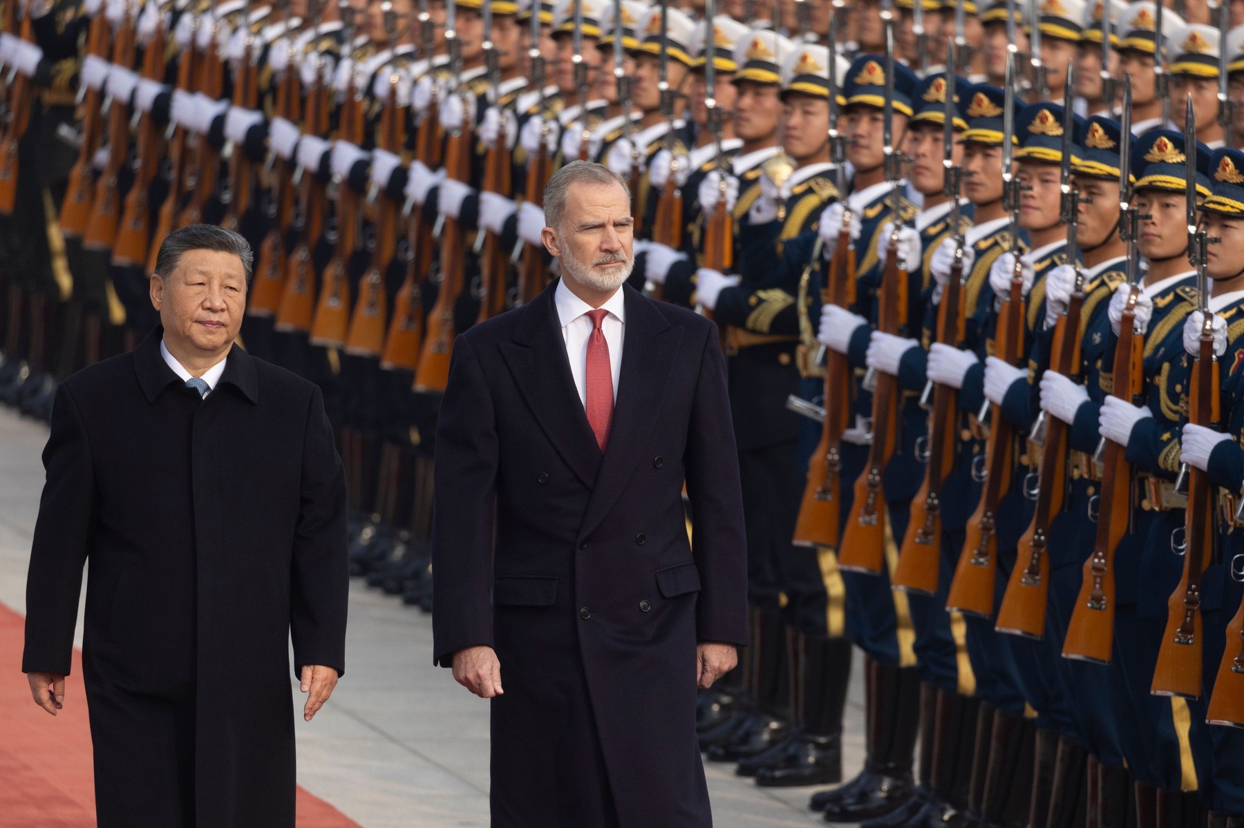 King Felipe VI and Xi Jinping signed ten strategic agreements during ...