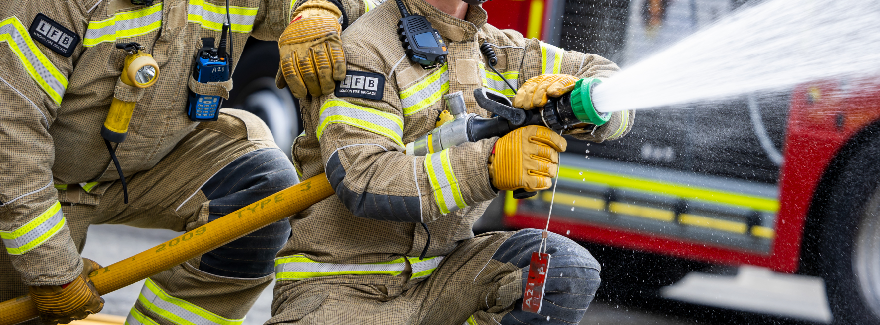 Approximately 150 firefighters are battling a large fire in a warehouse ...