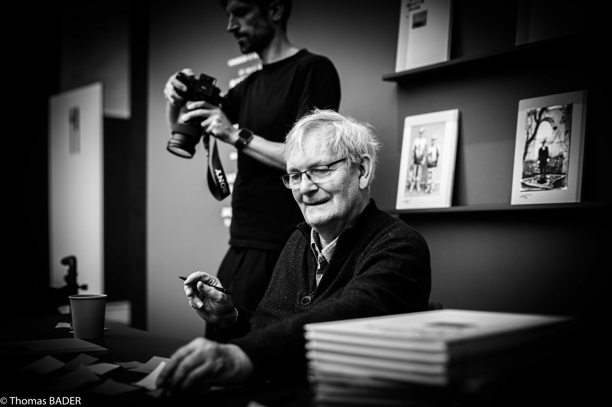 Photographer Martin Parr, known for his colorful photographs of British ...