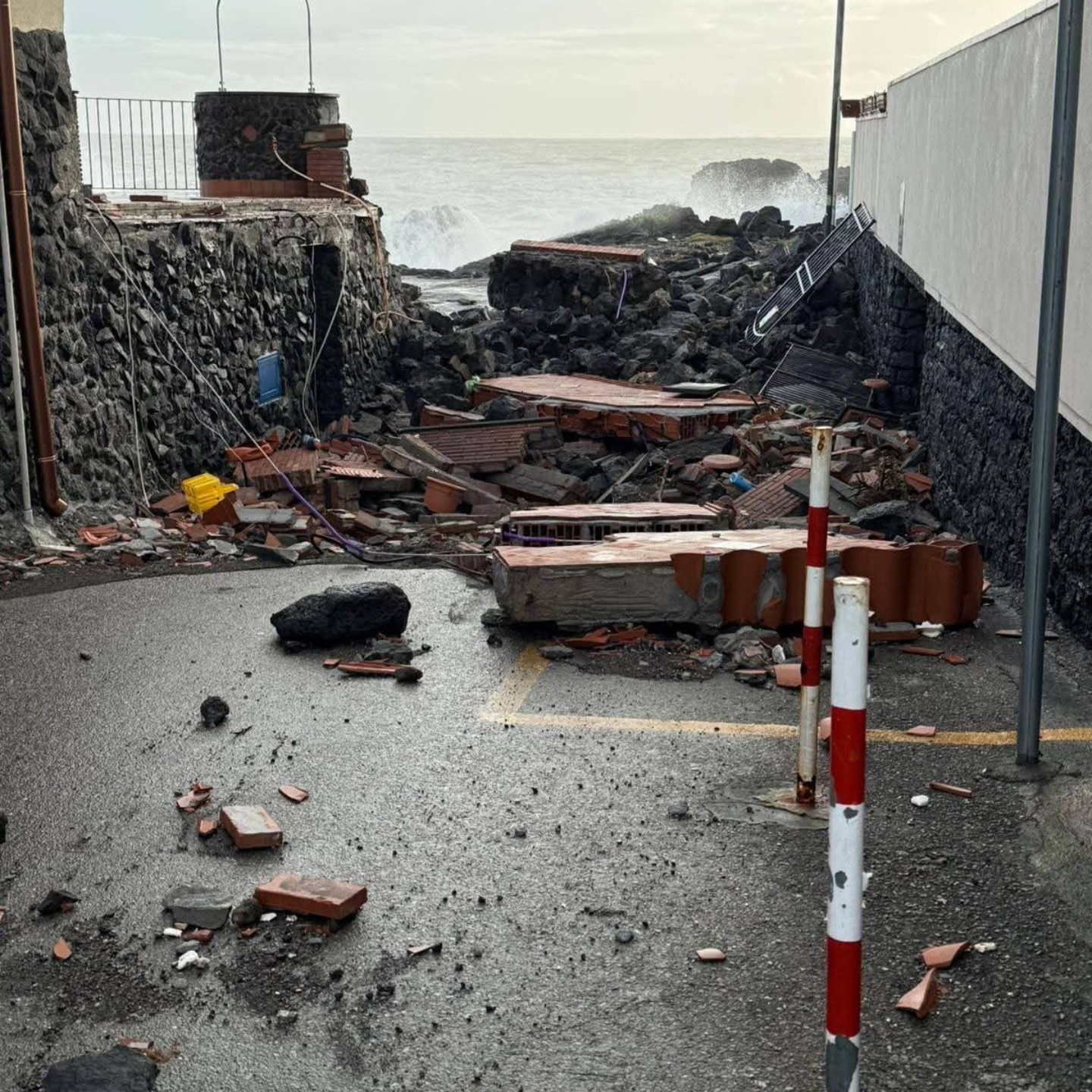 The cyclone 'Harry' hit Italy, Malta, and Greece, causing floods, wind gusts of 138 km/h, and ...