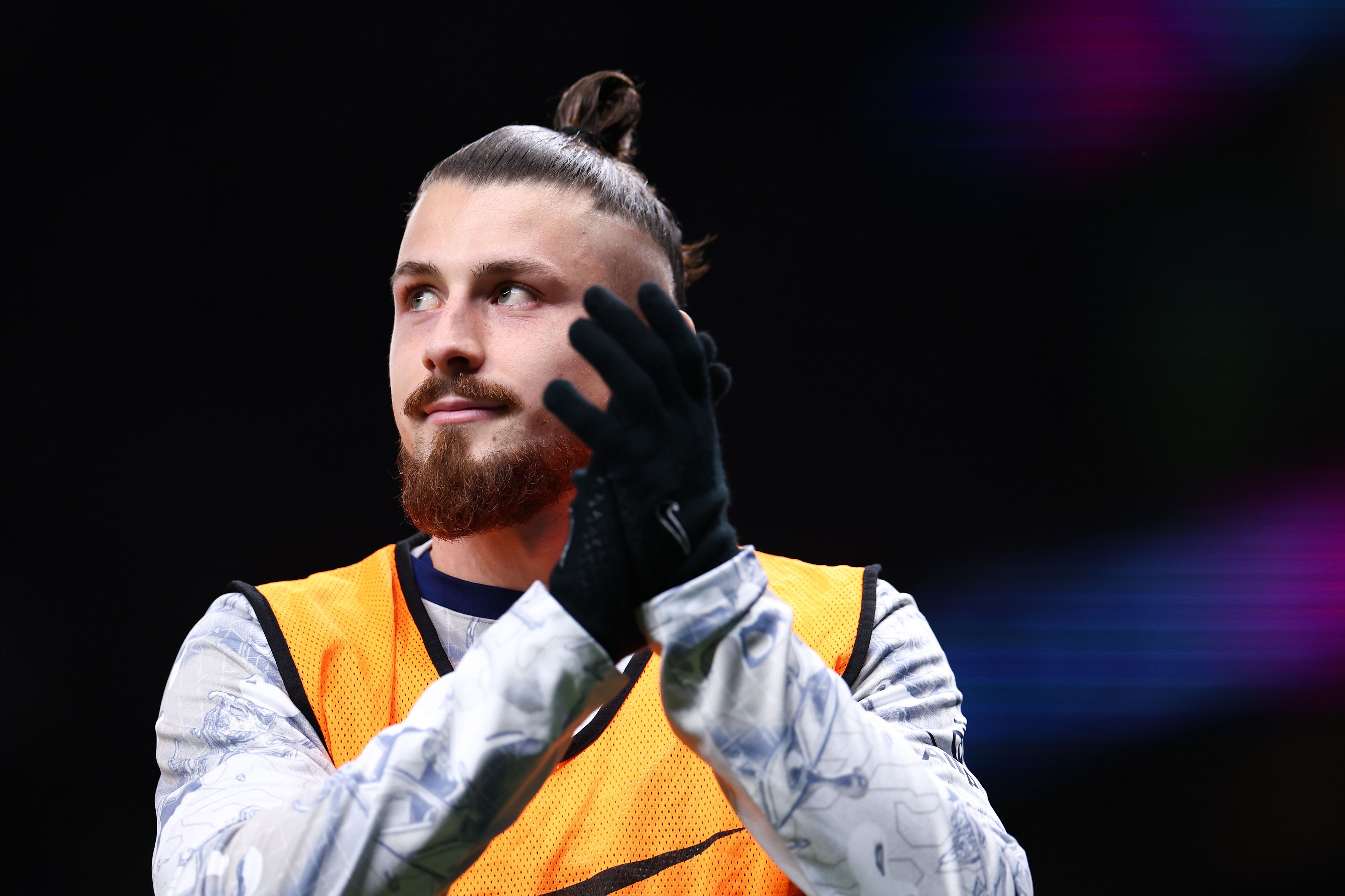 Radu Drăgușin è stato introdotto negli ultimi secondi della partita ...