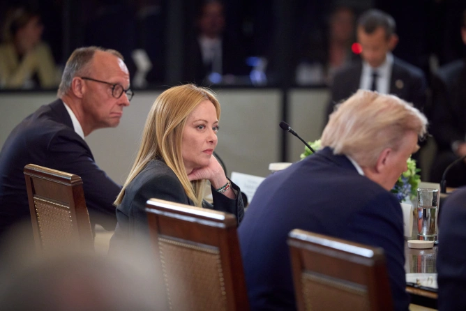 Italian Prime Minister Giorgia Meloni announced that Italy will ...